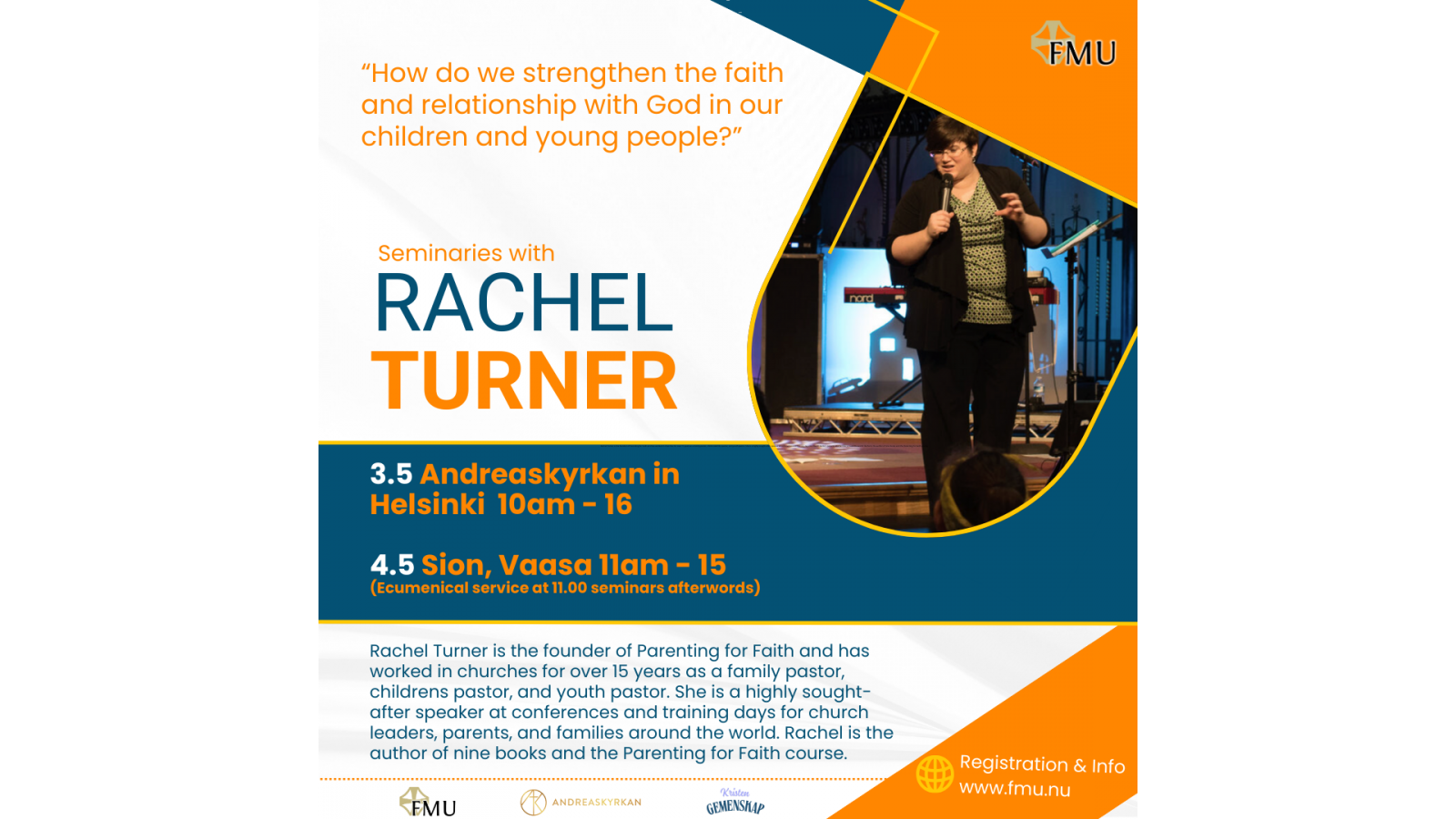 Rachel Turner besök | Vaasa