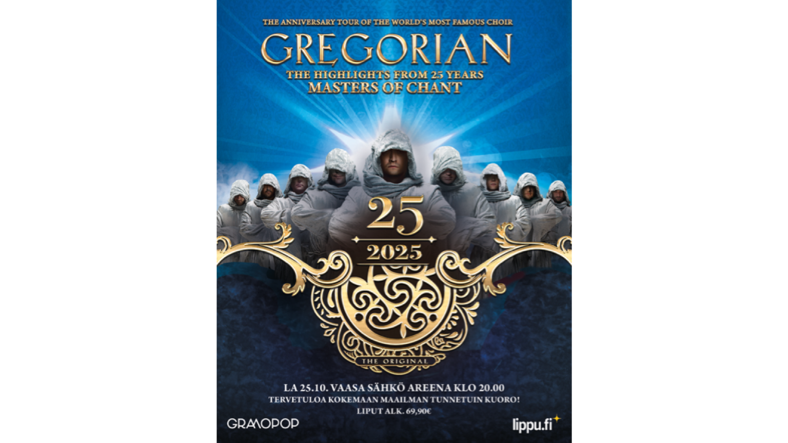 GREGORIAN 25 Years Anniversary World-tour 2025 | Vaasa