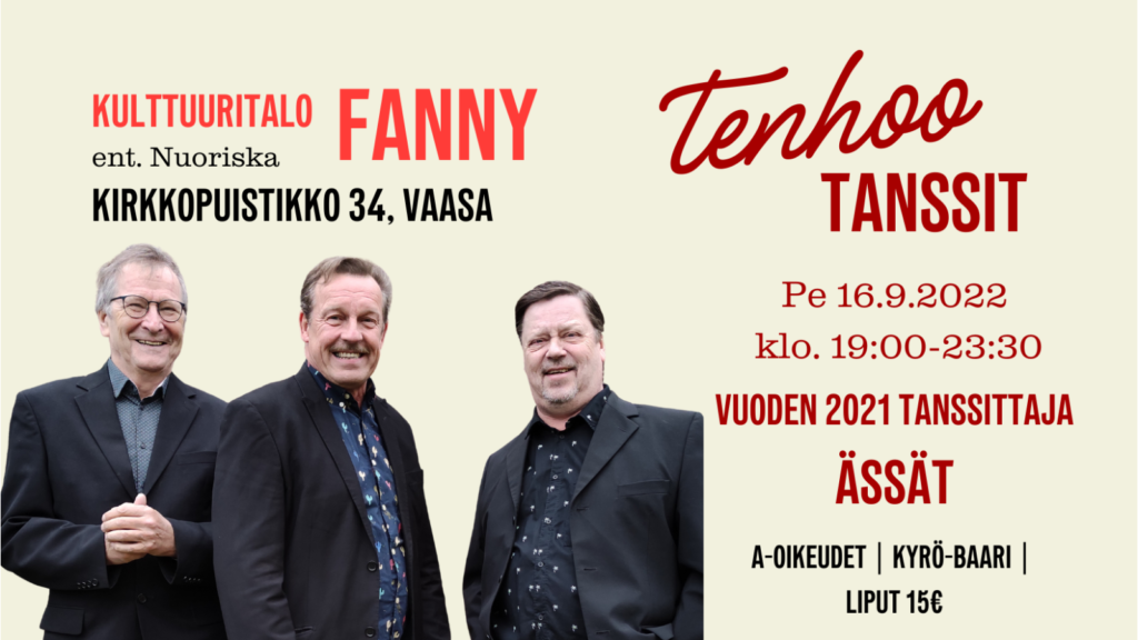 Tenhoo-tanssit keskellä Vaasaa: Vuoden 2021 tanssittaja ÄSSÄT | Vaasa