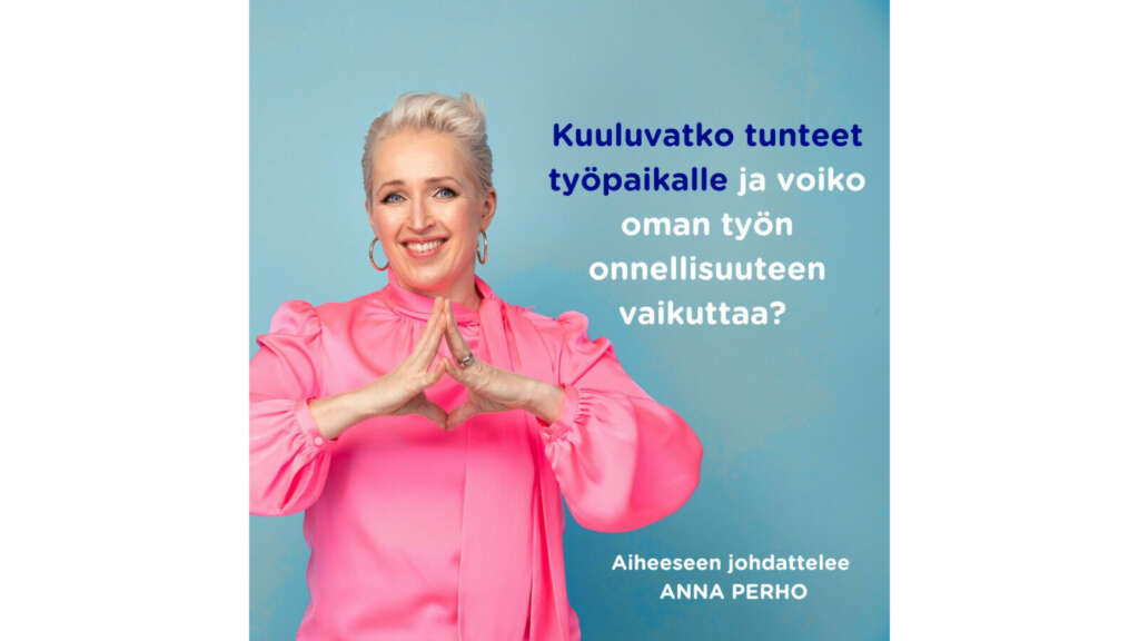 Anna Perhon luento: Kohti onnellisempaa työelämää | Vaasa