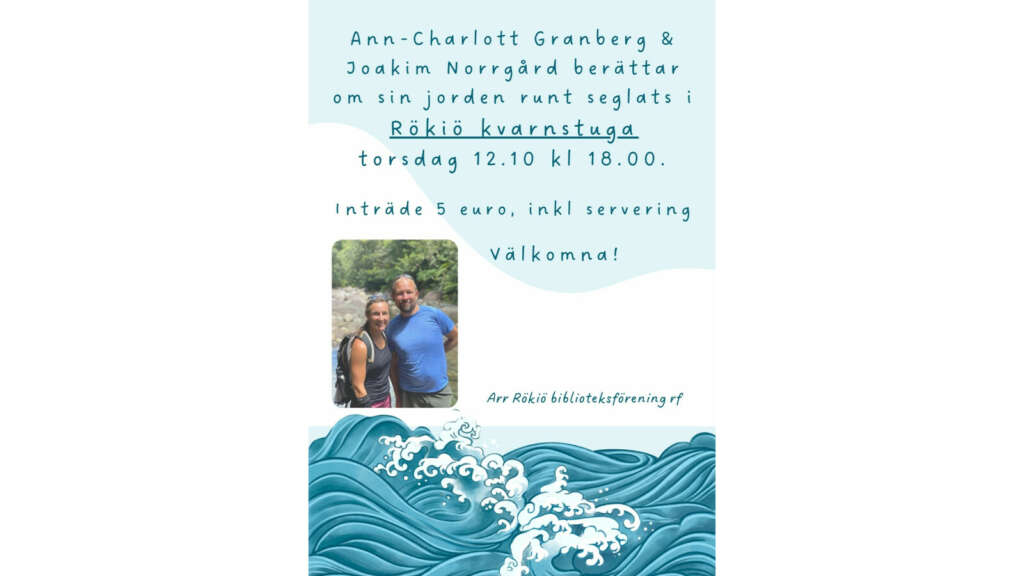 Jorden runt med seglarna Ann-Charlott och Joakim | Vaasa