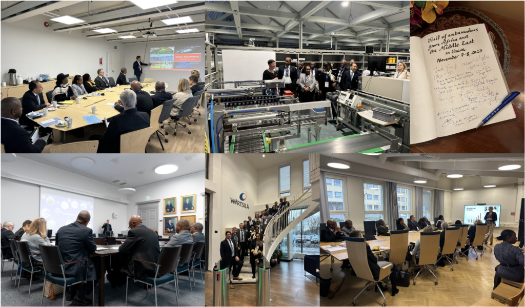 An Energetic Visit to Vaasa by Ambassadors from Africa and the Middle ...