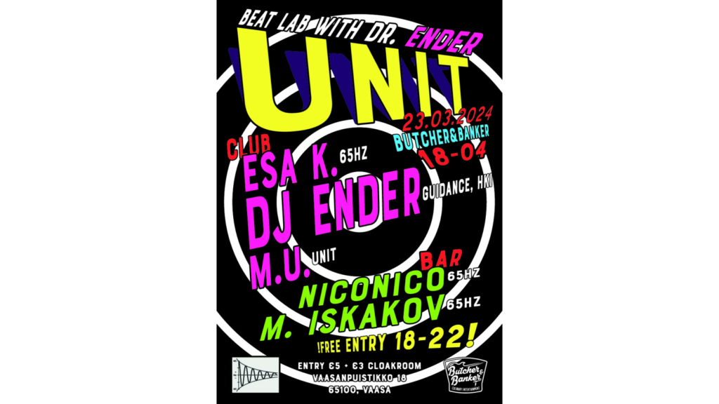 UNIT: Beat Lab with dr. Ender | Vaasa