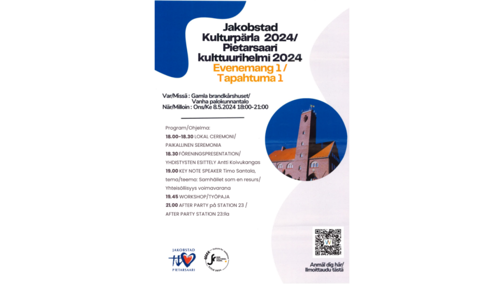 Pietarsaari kulttuurihelmi 2024 | Vaasa