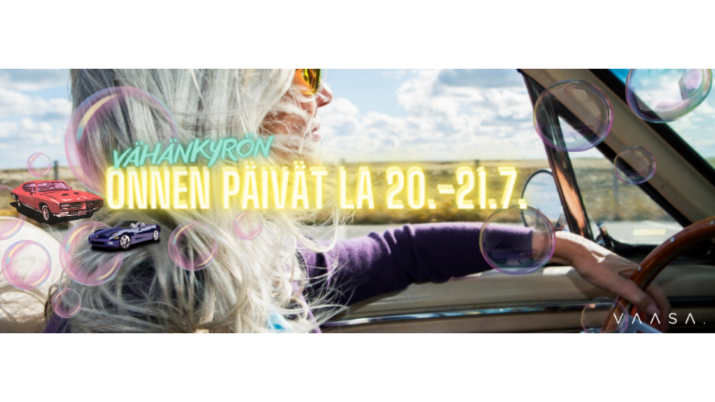 Vähänkyrön ONNENPÄIVÄT 20.-21.7.2024 | Vaasa
