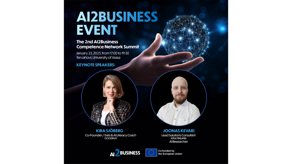 The 2nd AI2Business Competence Network Summit | Vaasa